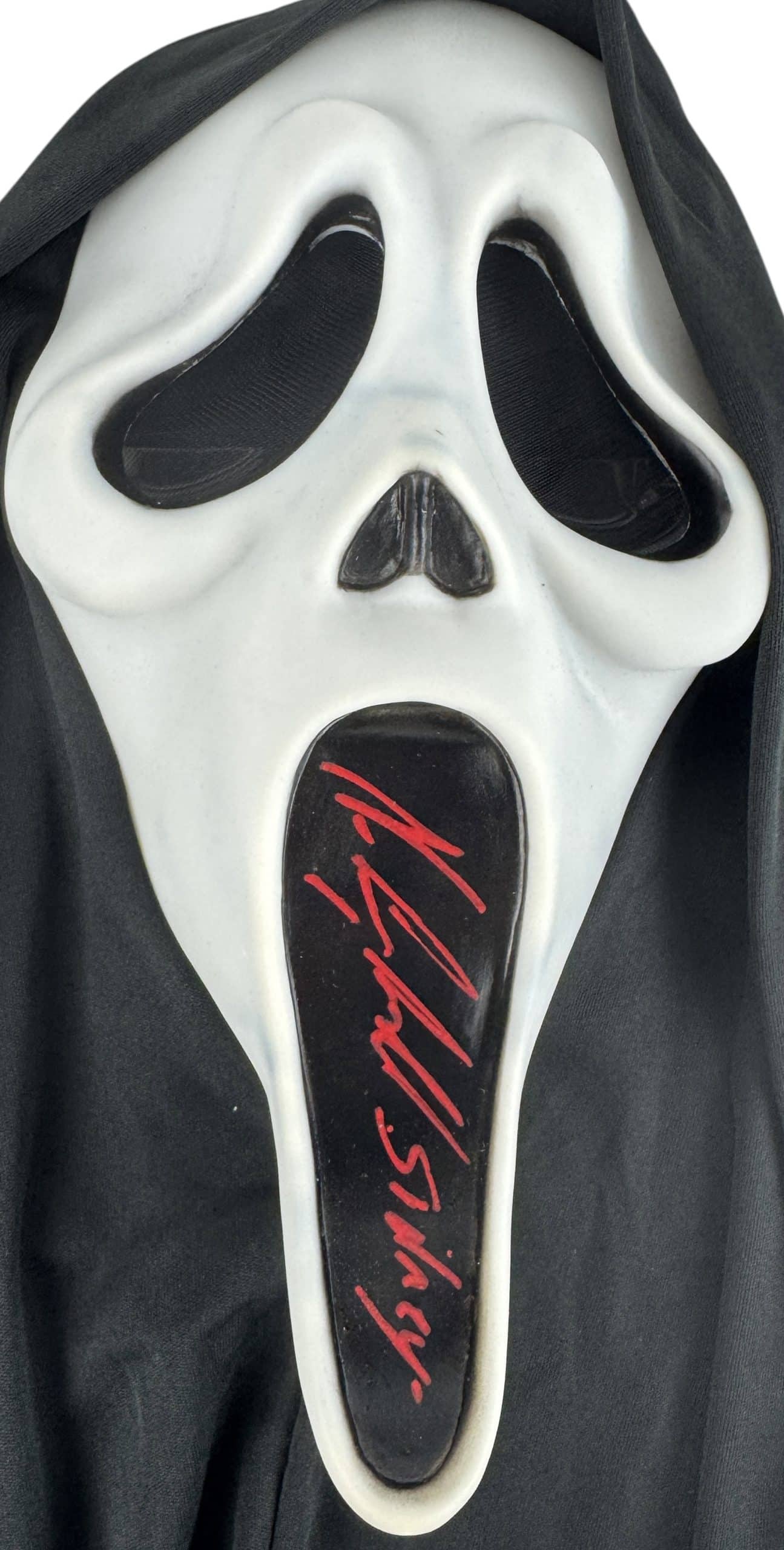 CSR Collectibles - Neve Campbell signed Mask Ghostface Sidney Prescott ...