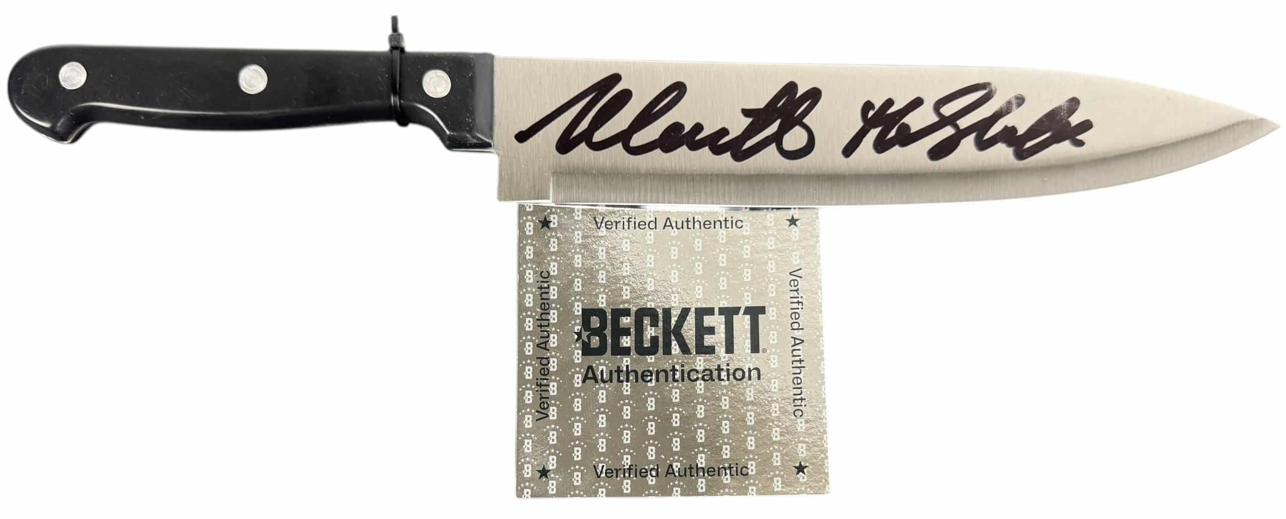 CSR Collectibles - Nick Castle signed Real Knife Michael Myers The ...