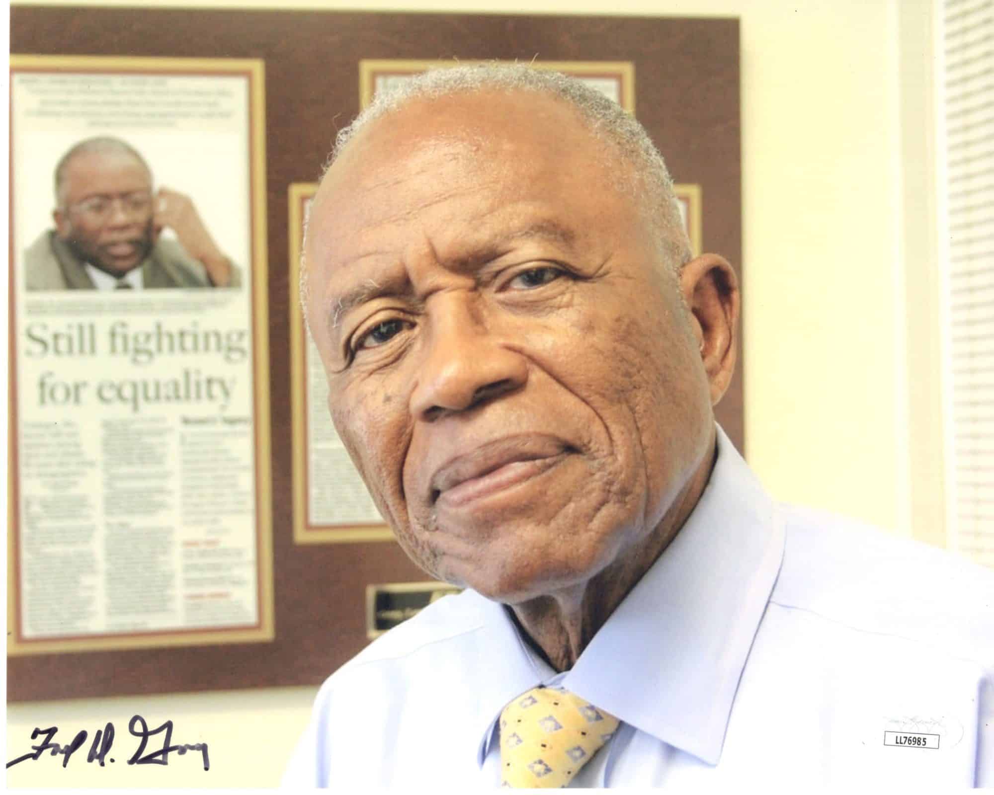 CSR Collectibles - Fred Gray signed 8×10 Photo American Civil Rights ...
