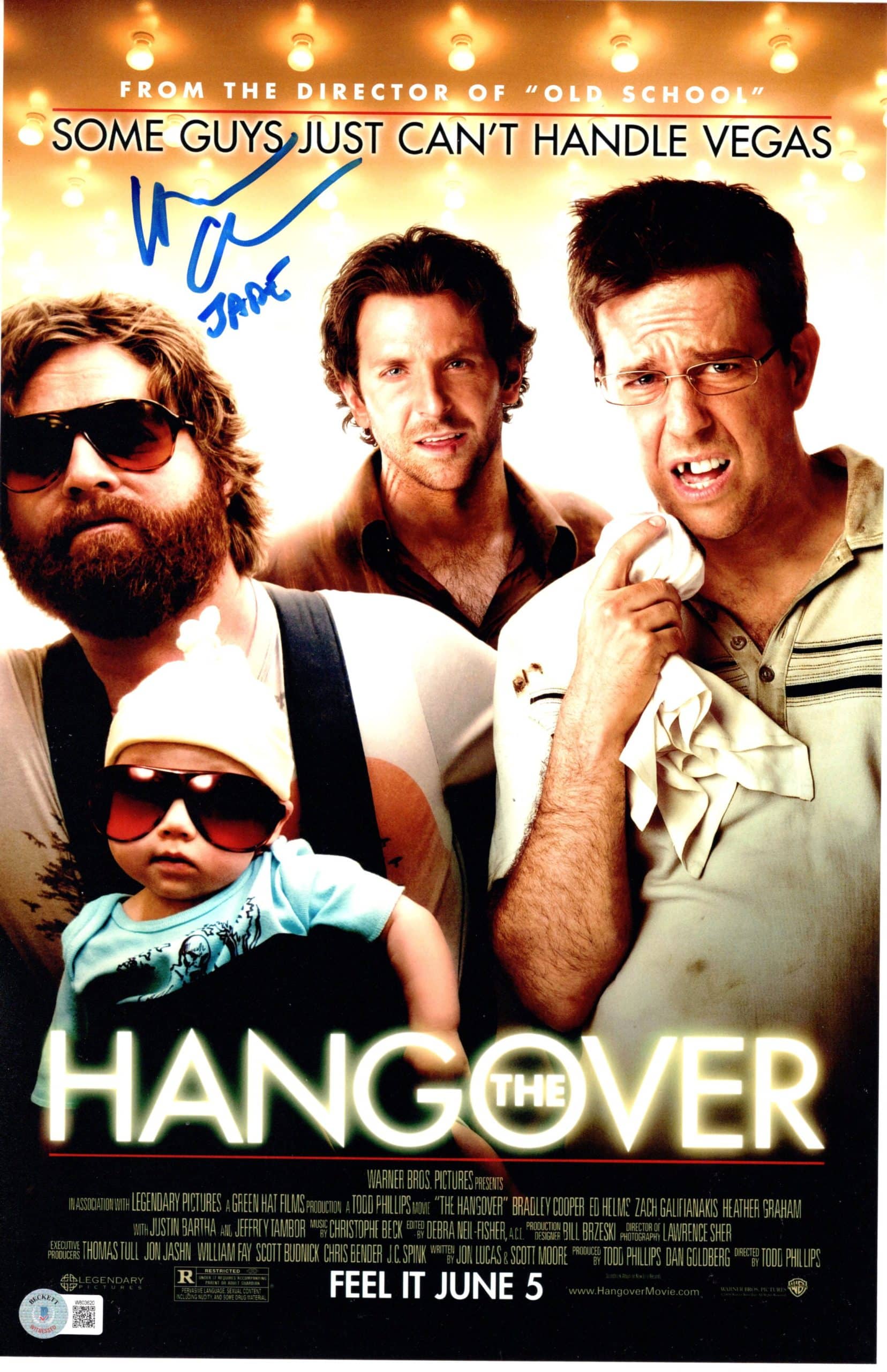 CSR Collectibles - Heather Graham signed 11×17 Poster Jade The Hangover
