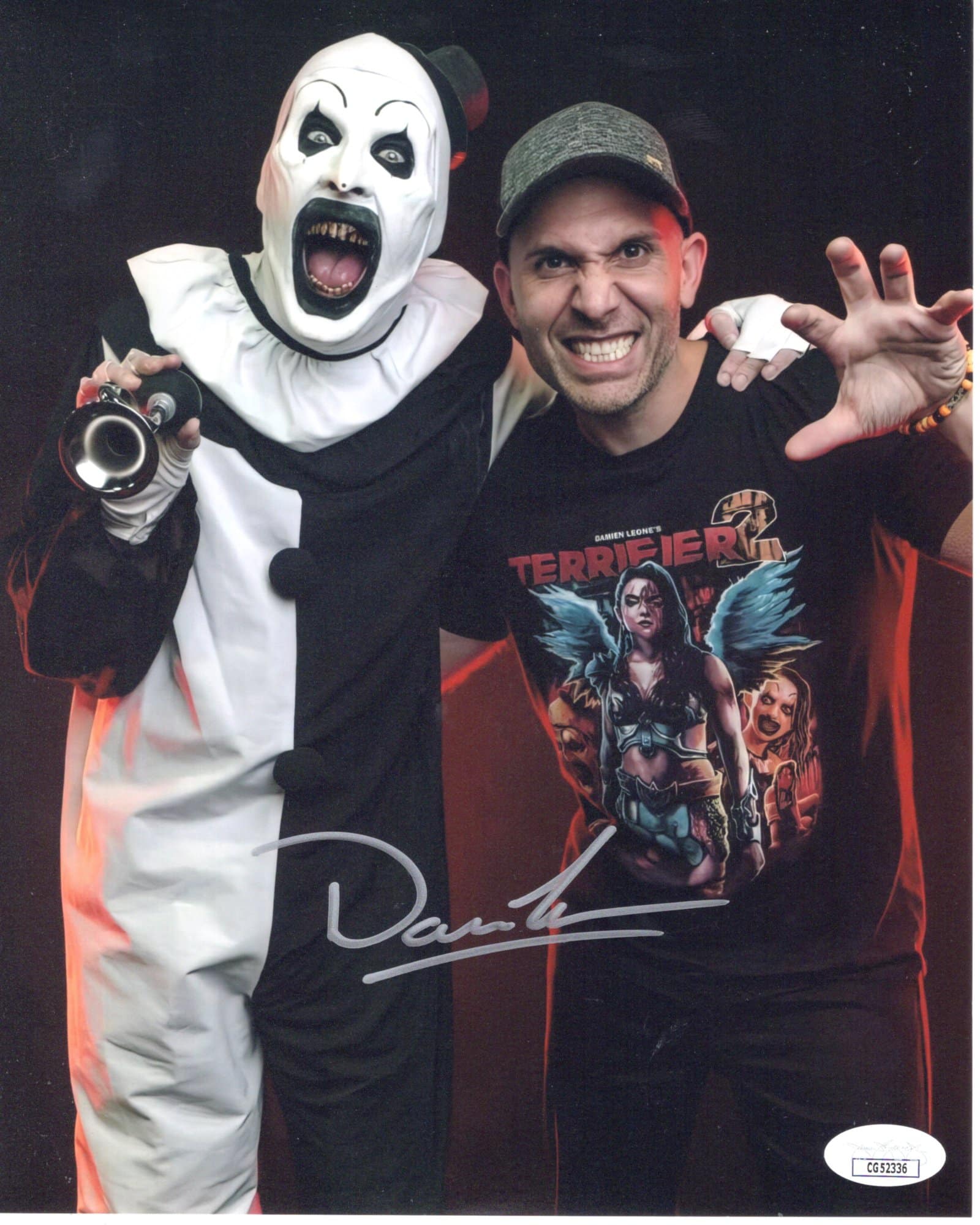 CSR Collectibles - Damien Leone signed 8×10 Photo Director Writer SFX ...