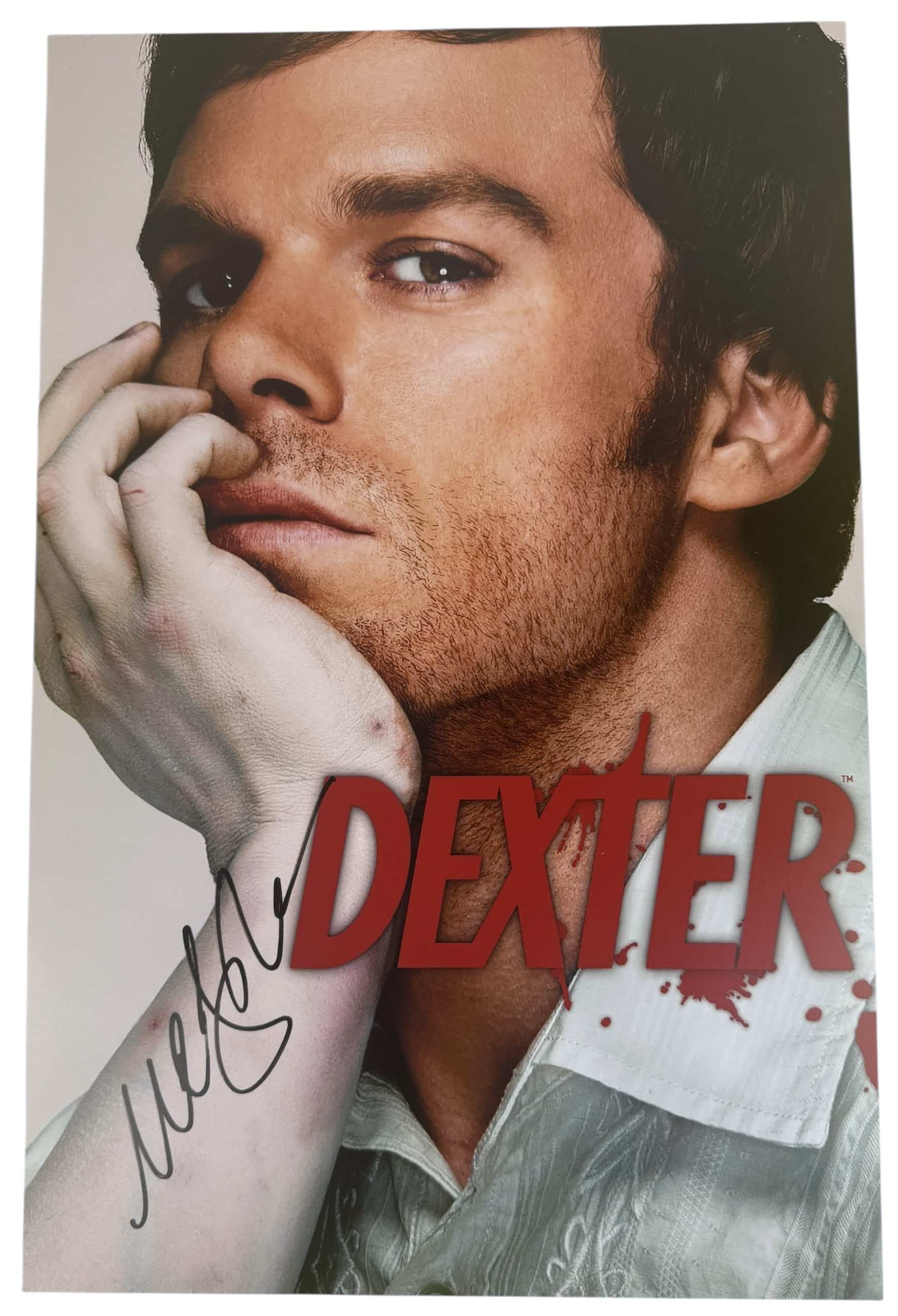 CSR Collectibles - Michael C. Hall signed 11×17 Poster Dexter