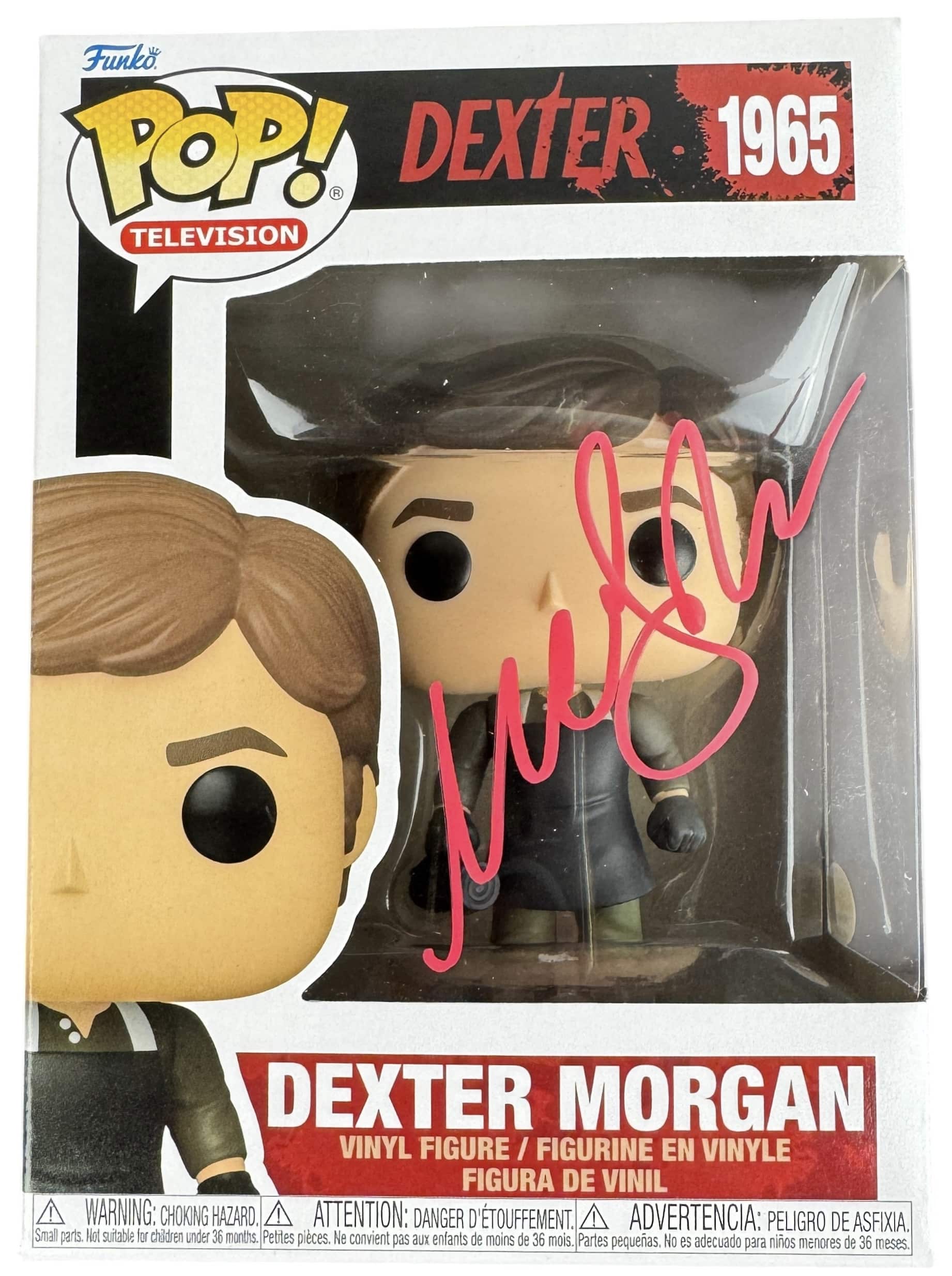 CSR Collectibles - Michael C. Hall signed Funko Pop Figure Dexter