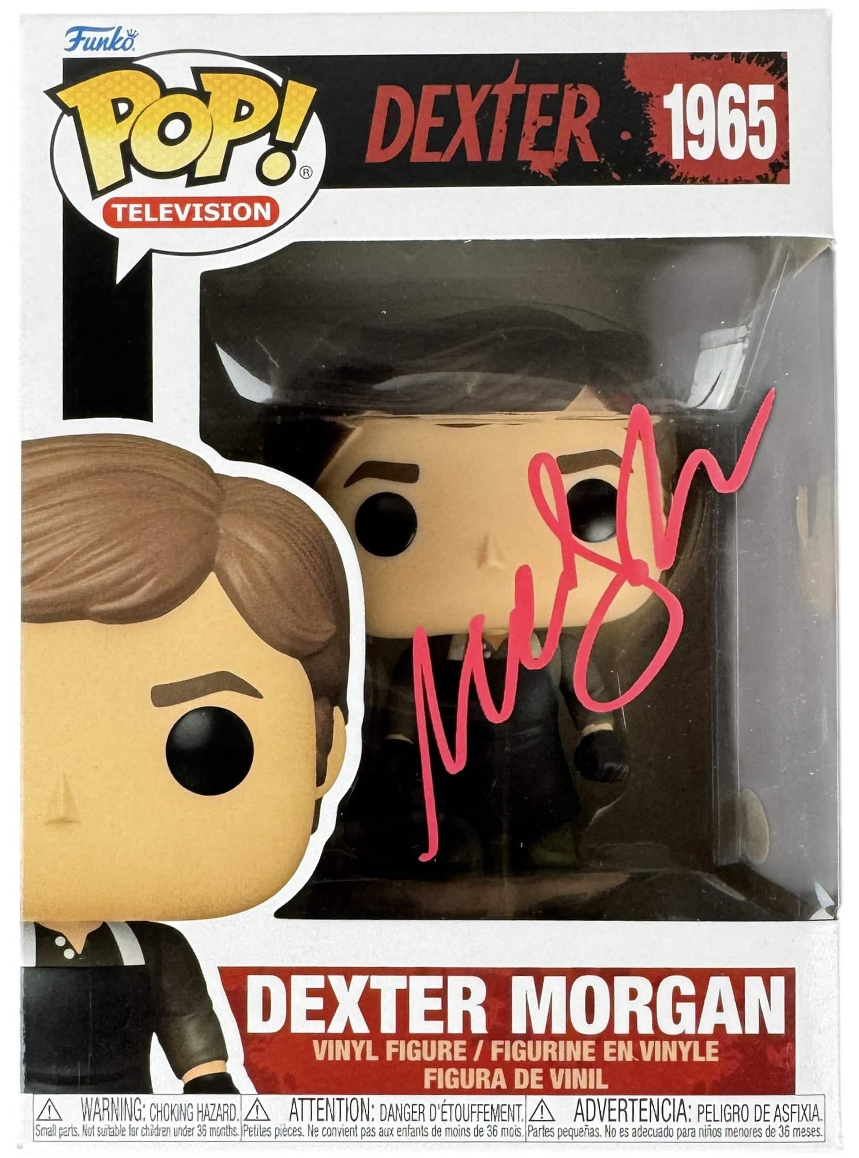 CSR Collectibles - Michael C. Hall signed Funko Pop Figure Dexter